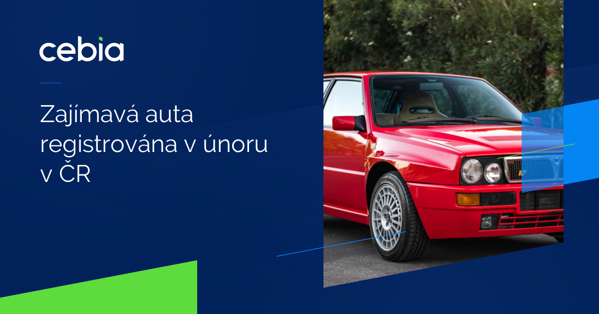 Zajímavá auta registrována v únoru v ČR | Cebia.cz