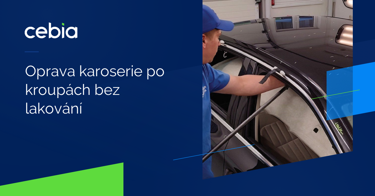 Oprava karoserie po kroupách bez lakování | Cebia.cz
