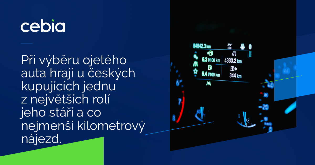 Při výběru ojetého auta hrají u českých kupujících jednu z největších ...