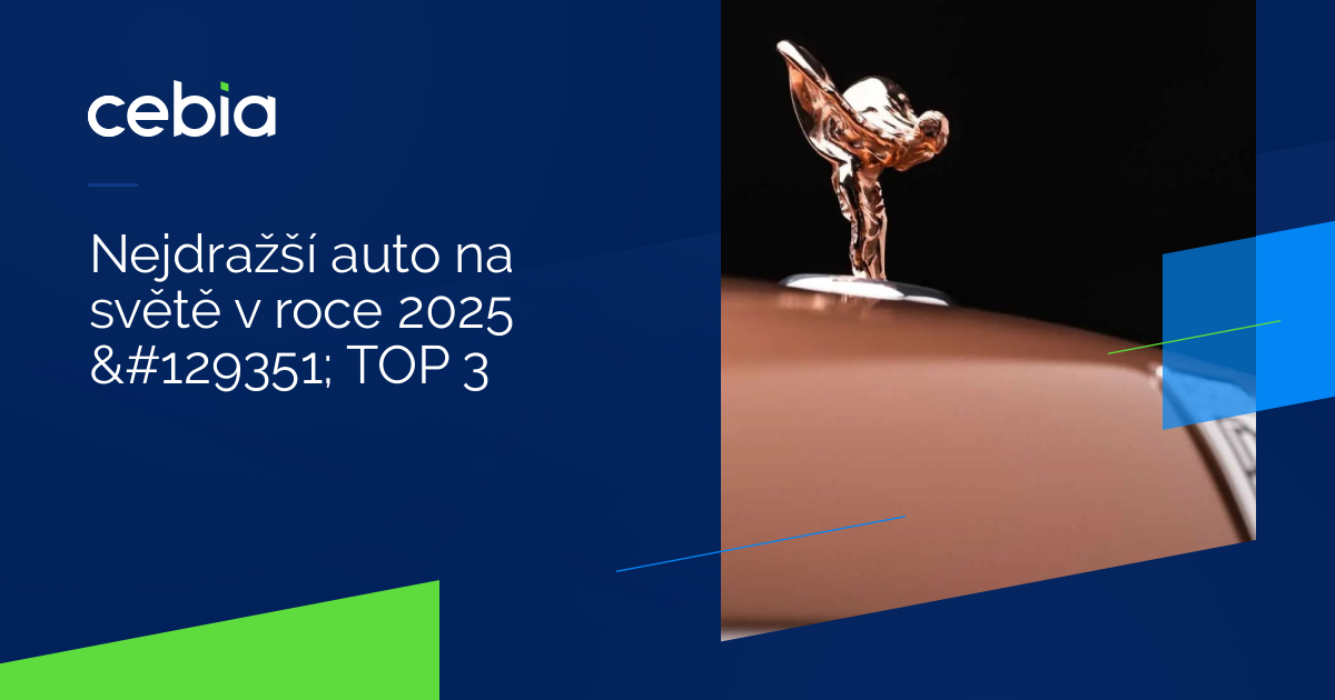 Nejdražší auto na světě v roce 2025 🥇 TOP 3 | Cebia.cz