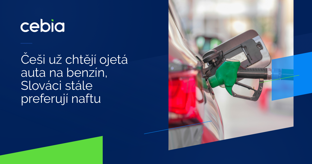 Češi už chtějí ojetá auta na benzín, Slováci stále preferují naftu ...