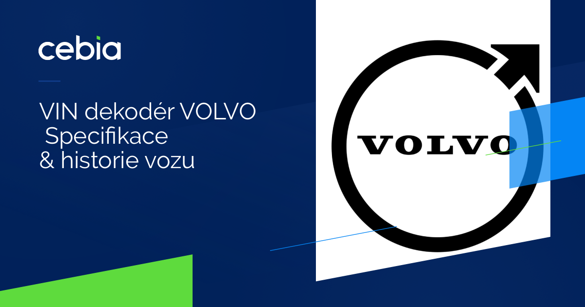 VIN dekodér VOLVO Specifikace & historie vozu | Cebia.cz