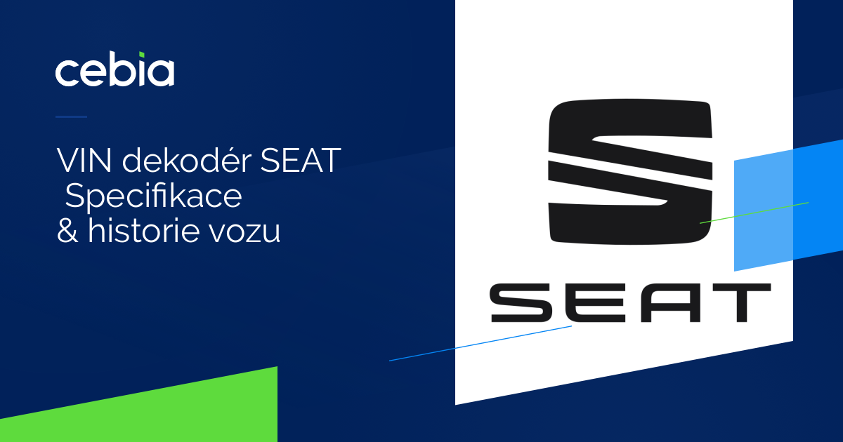 VIN dekodér SEAT Specifikace & historie vozu | Cebia.cz