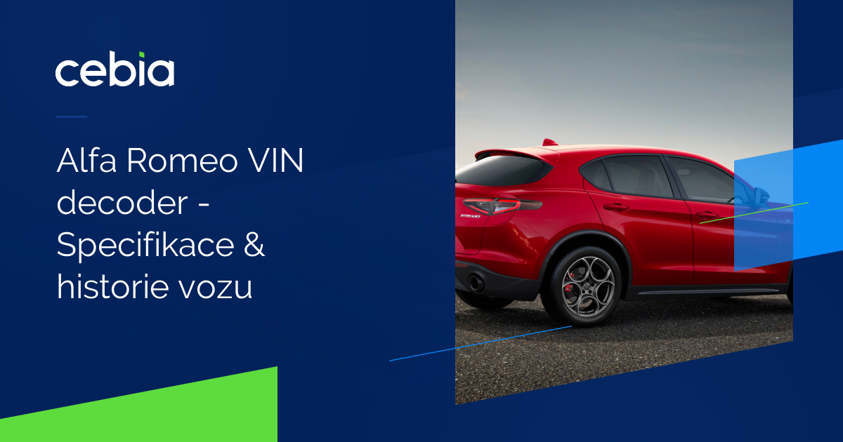 Alfa Romeo VIN decoder - Specifikace & historie vozu | Cebia.cz