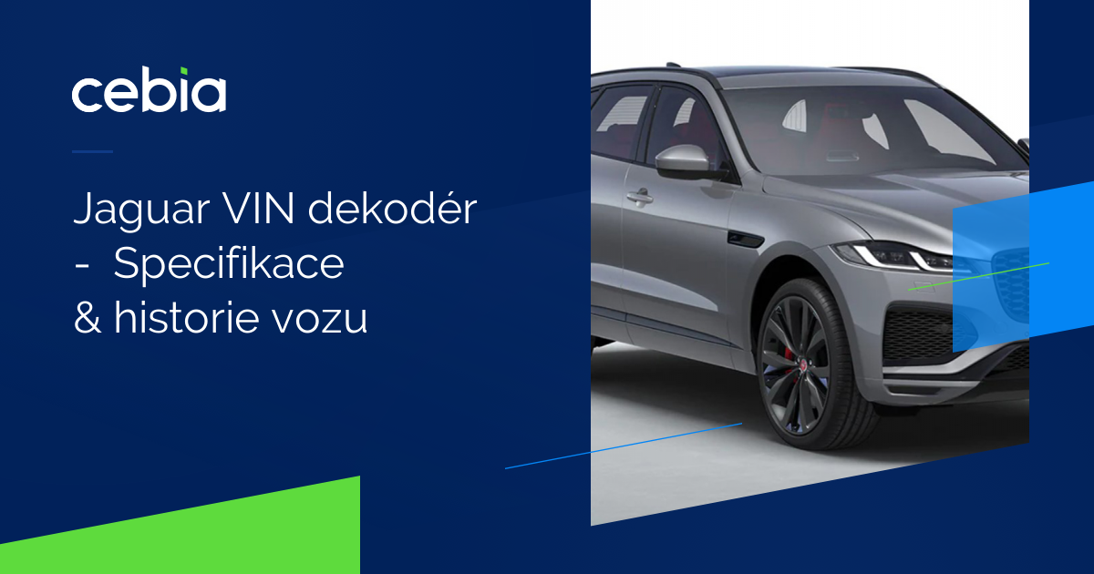 Jaguar VIN dekodér - Specifikace & historie vozu | Cebia.cz