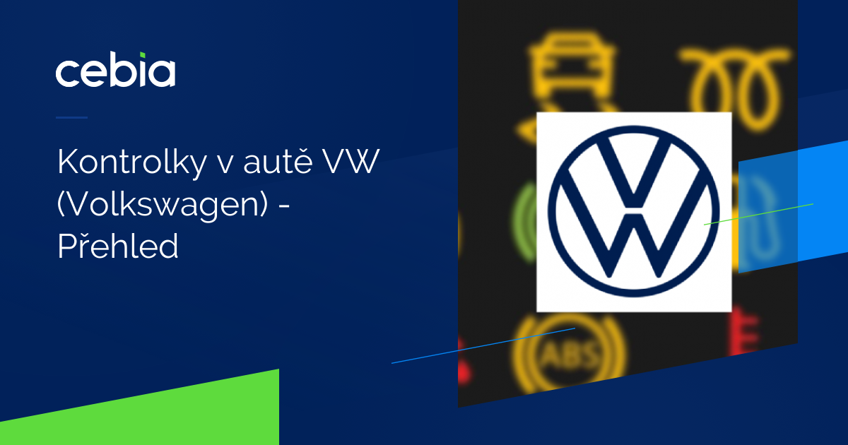Kontrolky v autě VW (Volkswagen) - Přehled | Cebia.cz