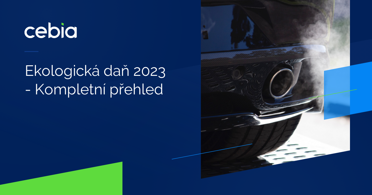 Ekologická daň 2023 - Kompletní přehled | Cebia.cz