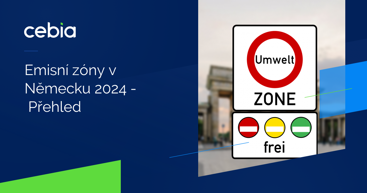 Emisní zóny v Německu 2024 - Přehled | Cebia.cz