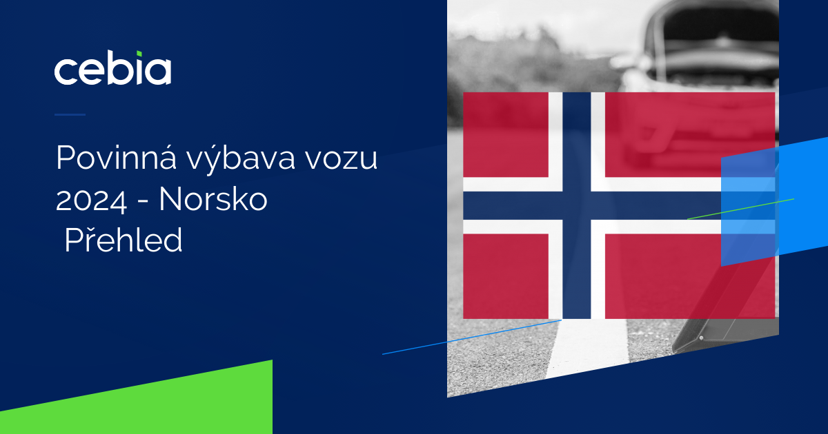 Povinná výbava vozu 2024 - Norsko Přehled | Cebia.cz