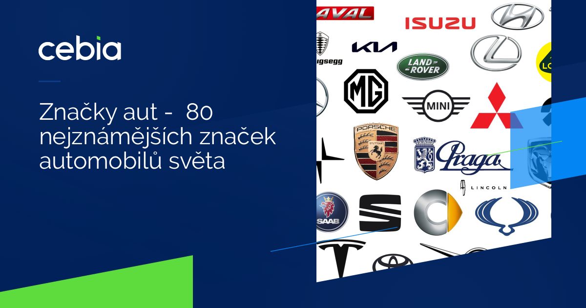 Značky aut - 80 nejznámějších značek automobilů světa | Cebia.cz