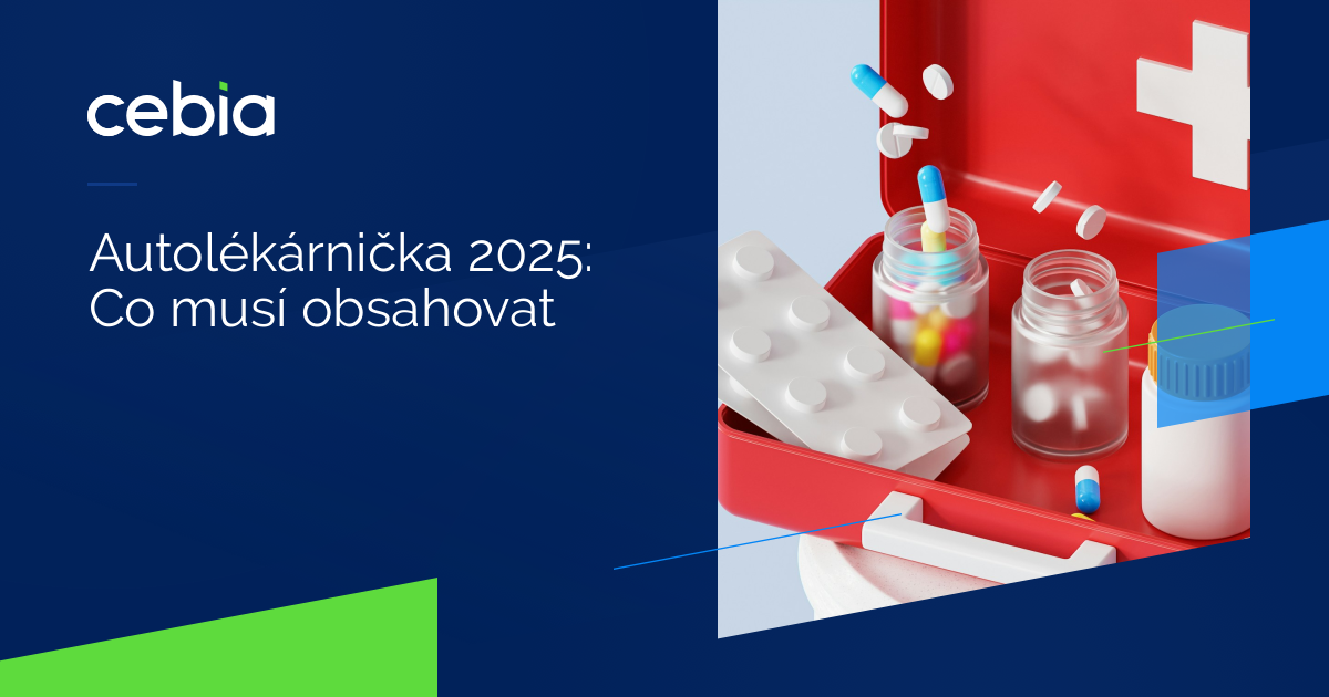 Autolékárnička 2025: Co musí obsahovat | Cebia.cz