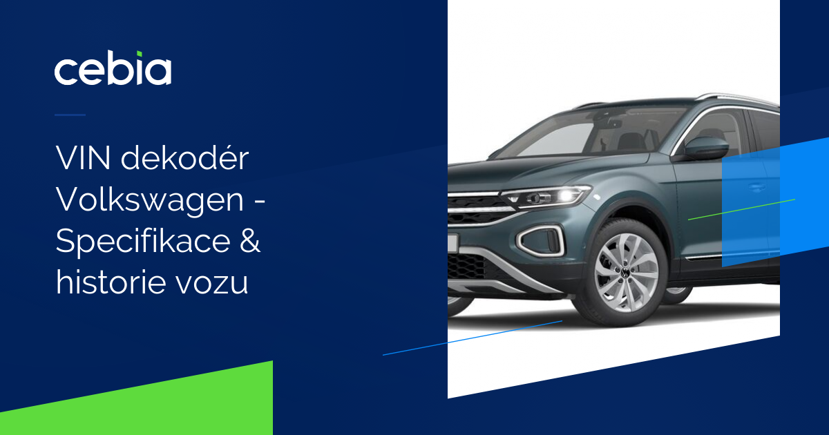 VIN dekodér VOLKSWAGEN Specifikace & historie vozu | Cebia.cz