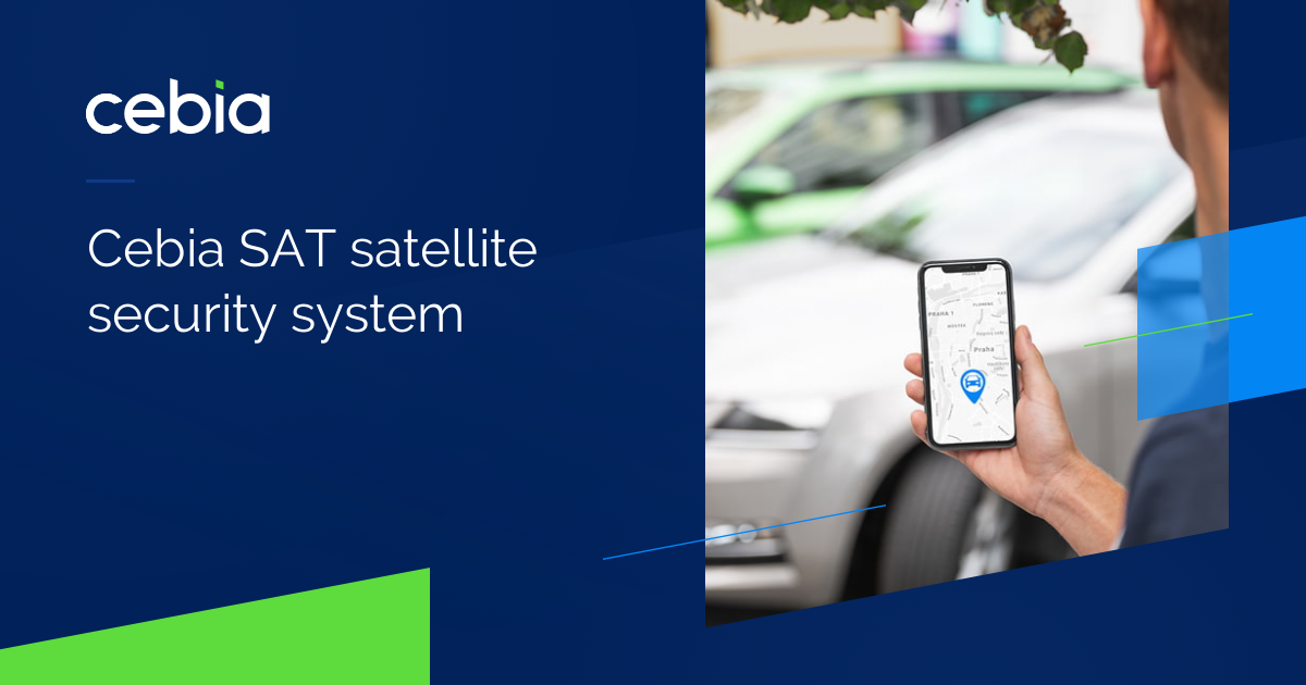 Cebia SAT satellite security system | Cebia.cz
