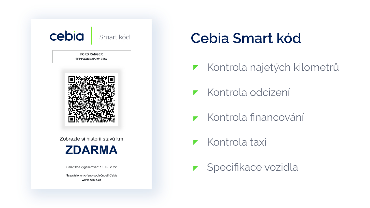 Cebia Smart kód | Cebia.cz